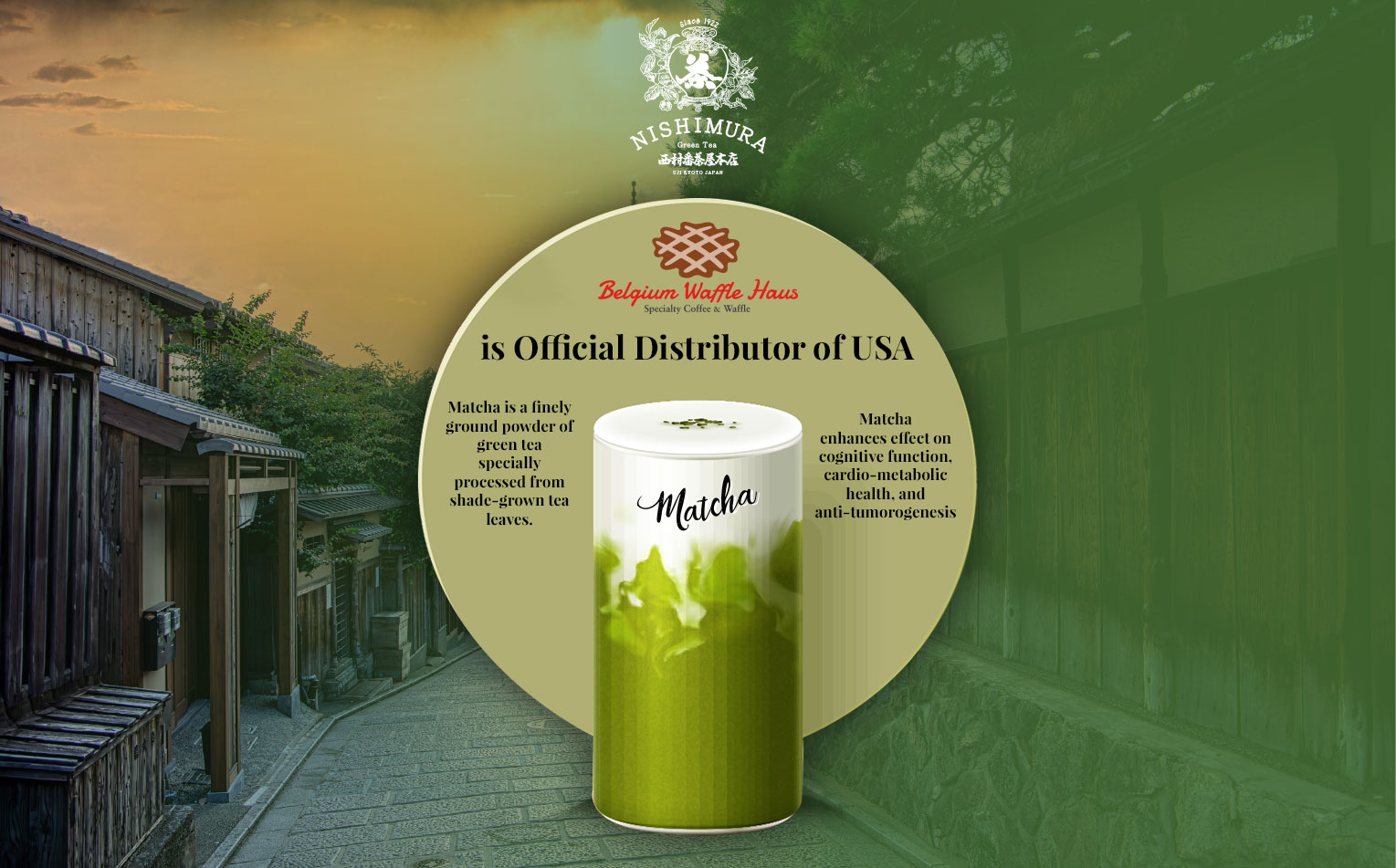 Matcha - Belgium Waffle Haus
